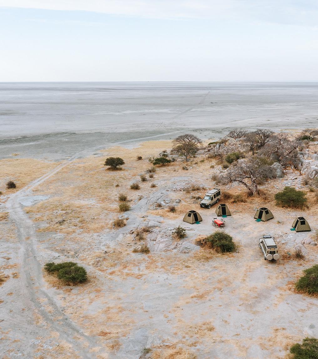 Makgadikgadi Pans, Nxai Pan & Kubu Island in Botswana